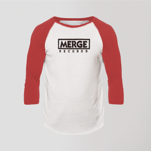 Red Merge Raglan - Merge Records - Shop Vinyl, Merch, Music and More
