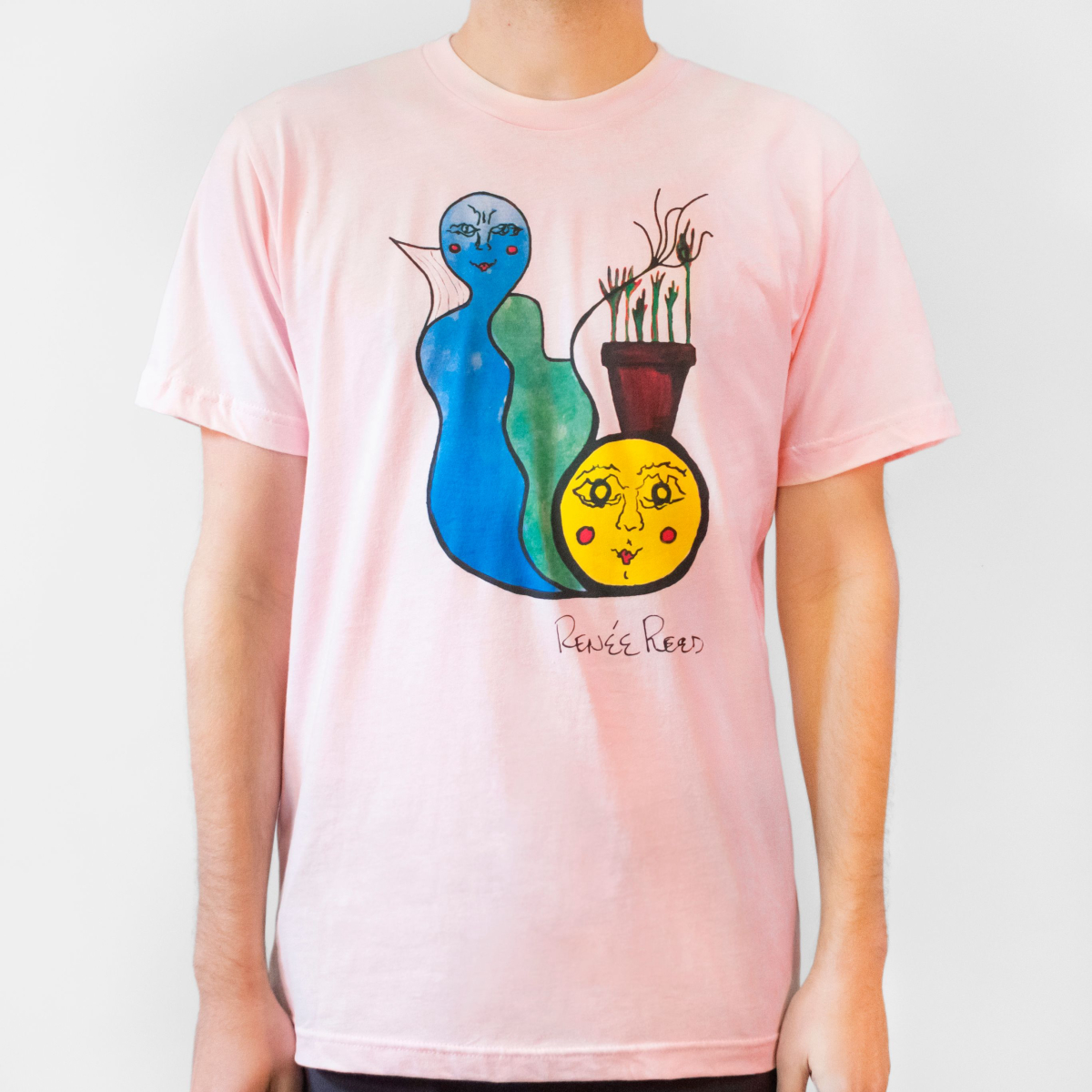 Renée Reed T-Shirt (Pink) - Keeled Scales - Shop Vinyl, Merch, Music ...