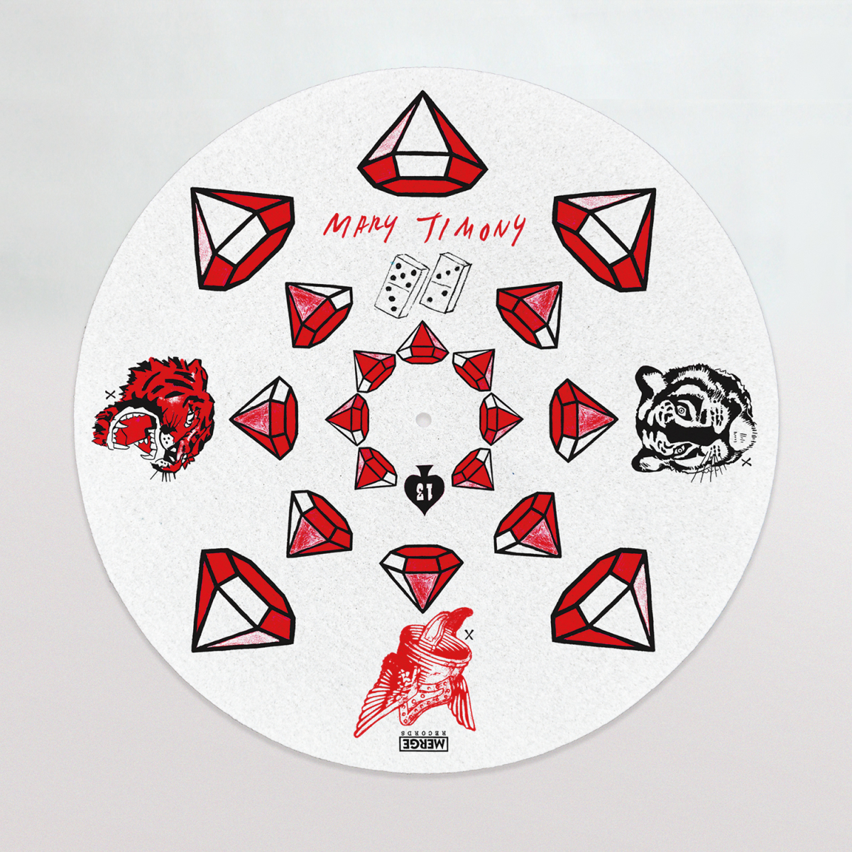 Mary Timony Tiger Slipmat - Merge Records - Shop Vinyl, Merch, Music ...