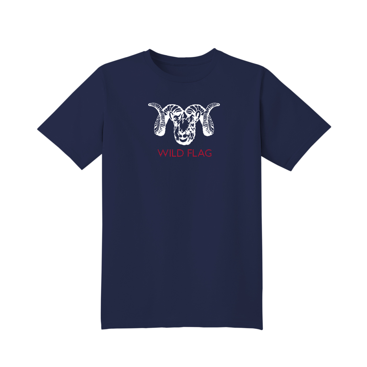 Wild Flag Ram T-shirt - Merge Records - Shop Vinyl, Merch, Music and More