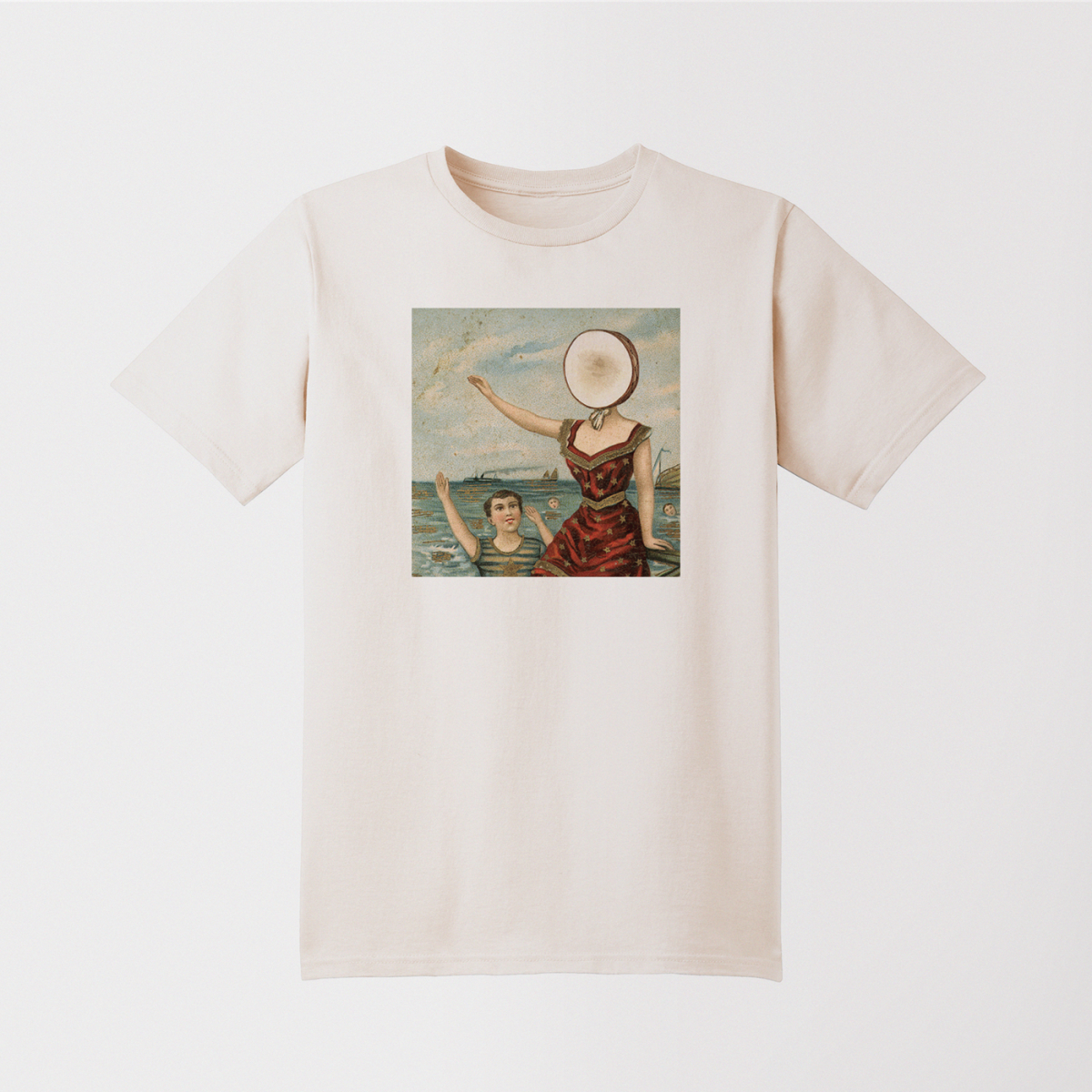 Aeroplane Album Cover T-shirt - Merge Records - Shop Vinyl, Merch ...