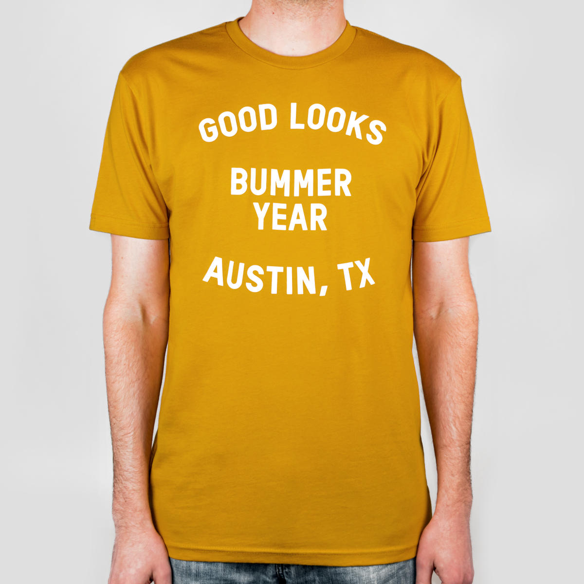 Bummer Year T-Shirt (Antique Gold) - Keeled Scales - Shop Vinyl, Merch ...
